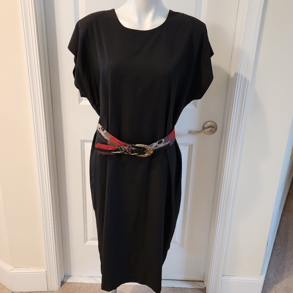 unbranded | Dresses | Vintage Black Dress Size Large | Poshmark